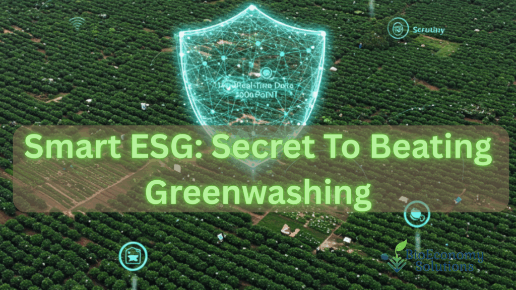 Smart ESG: Secret To Beating Greenwashing – BioEconomy Solutions